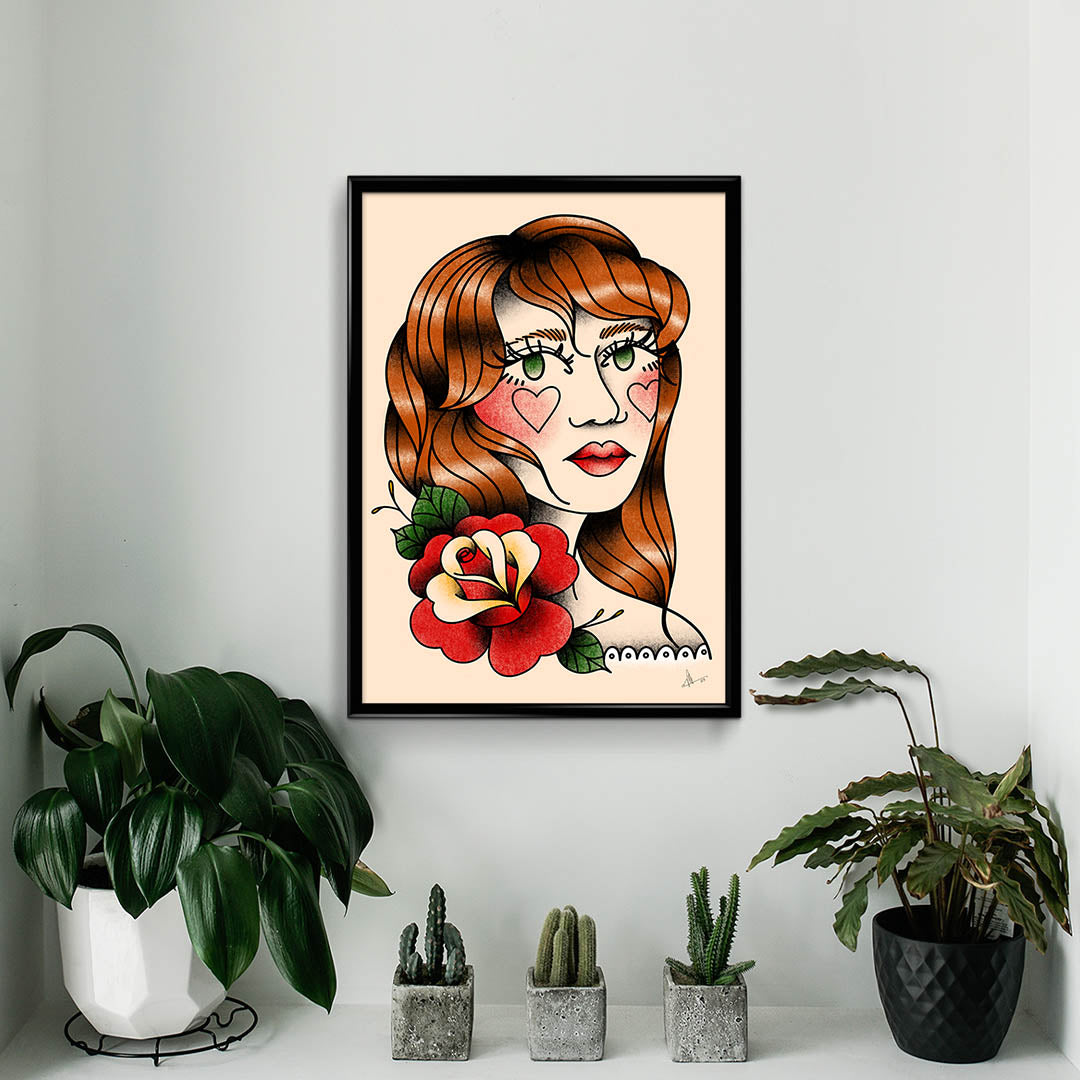 'Rosie' Print – Few & Far Co.