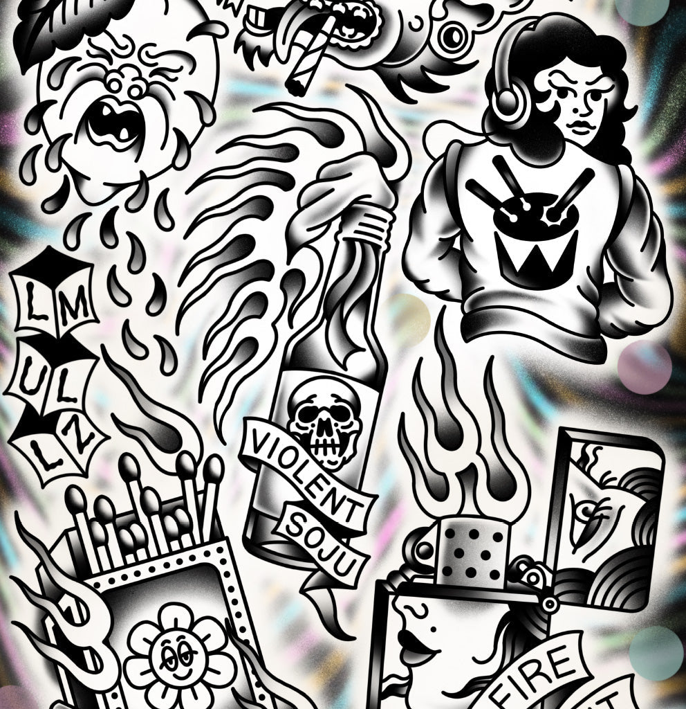 'LSD' Print – Few & Far Co.