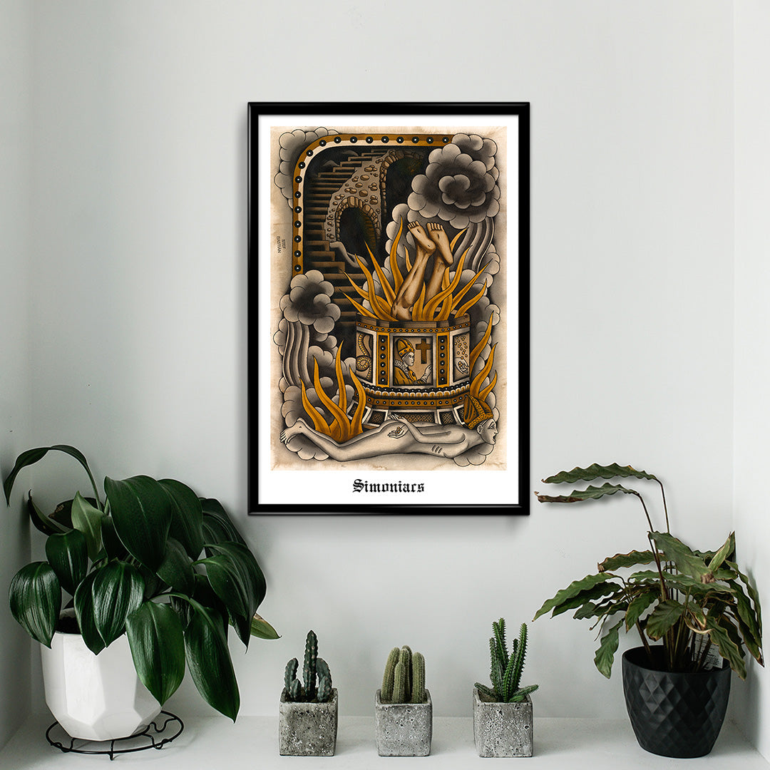 'Simoniacs' Print – Few & Far Co.