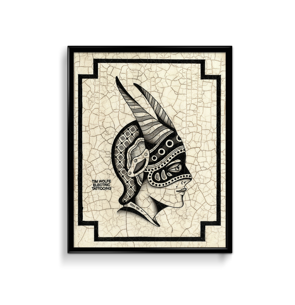 'Lady' Print – Few & Far Co.