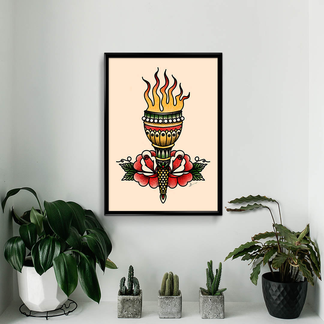 'Torch' Print – Few & Far Co.