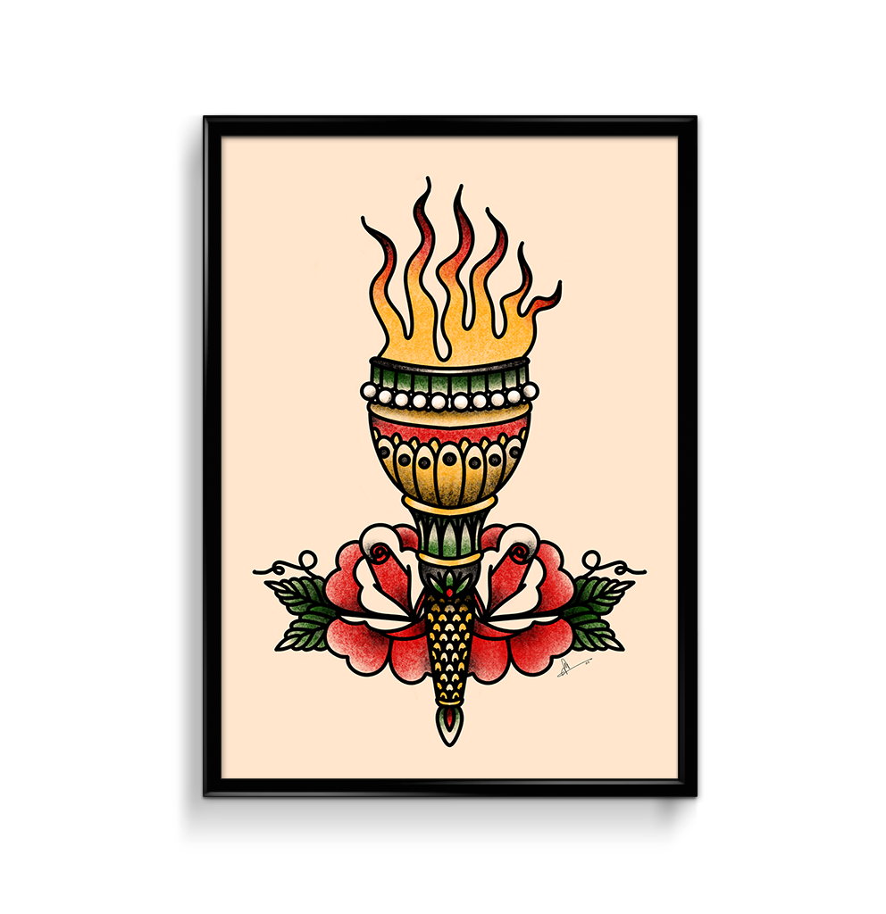 'Torch' Print – Few & Far Co.